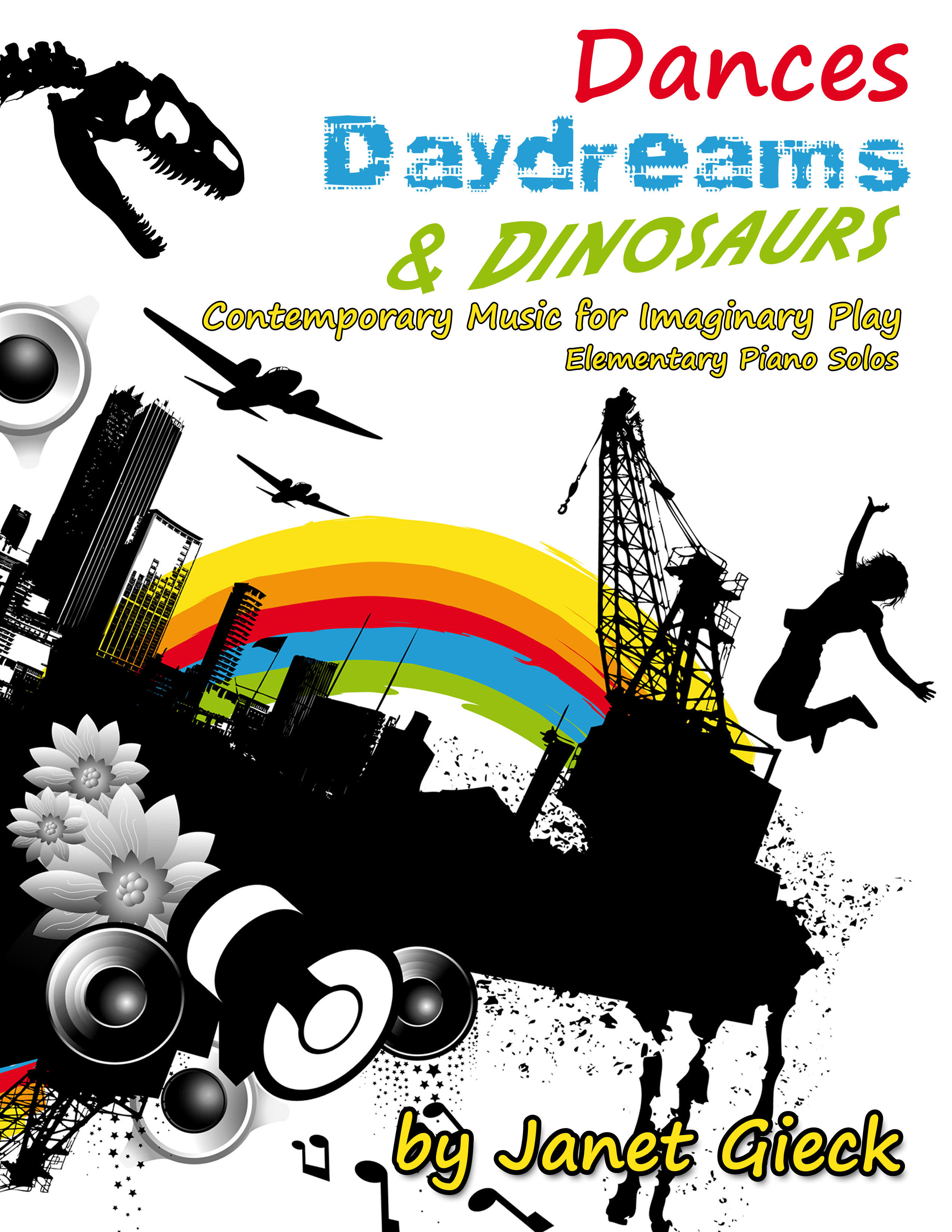 Dances Daydreams Dinosaurs Gieck cover – Rebekah Maxner