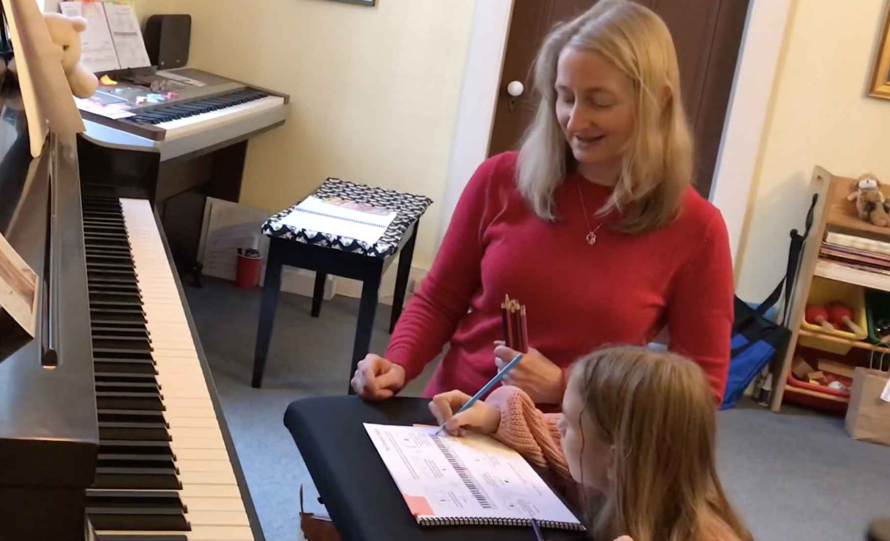 Learning patterns of the piano keyboard – Rebekah Maxner